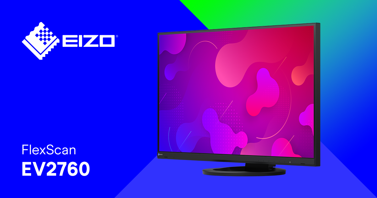 FlexScan EV2760 | 27-inch monitor voor kantoorgebruik
